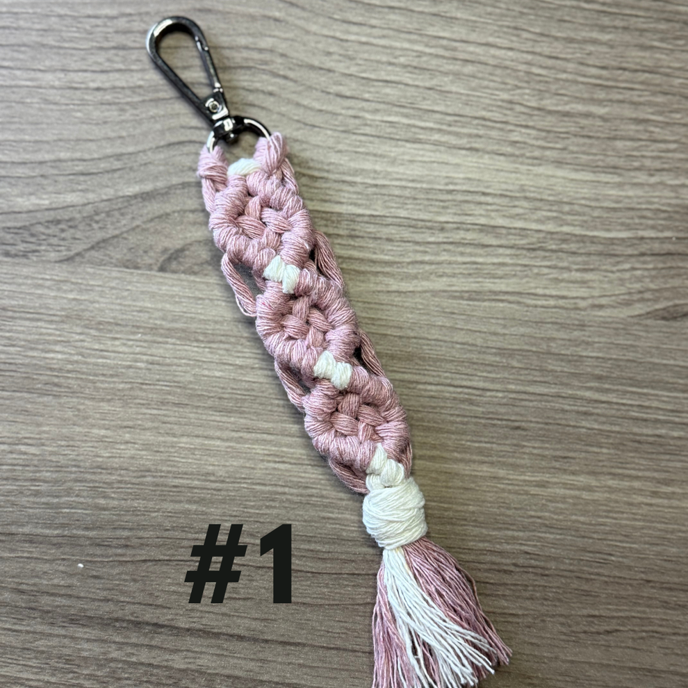 Diamond Keyring - Premade – Knots & More